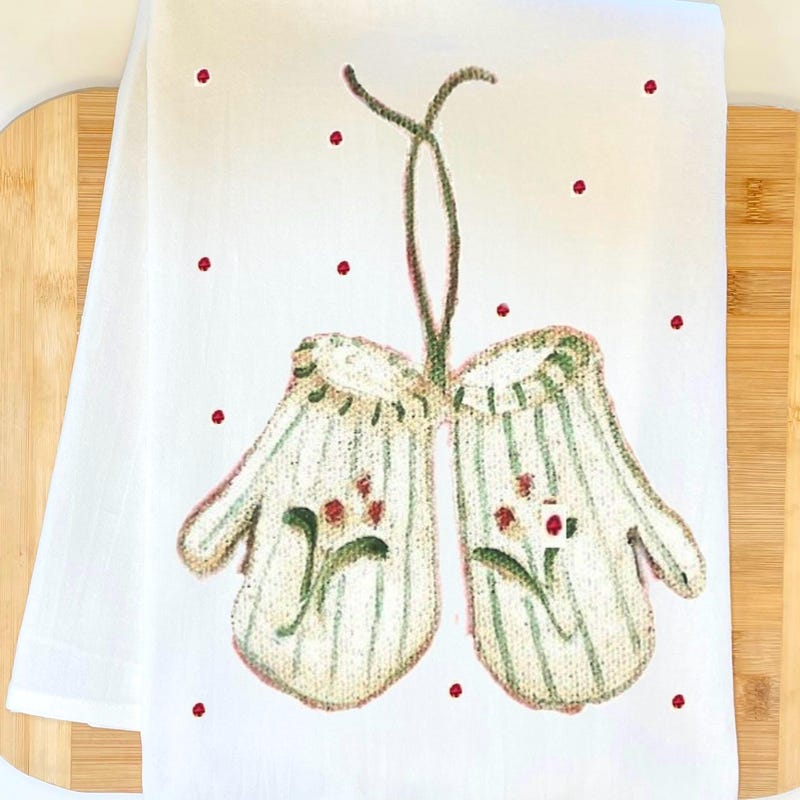 Handmade Kitchen Mittens - Etsy