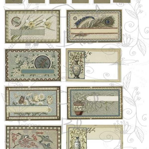 Vintage Book Plates - Etsy