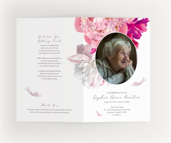 Memorial Folder Program