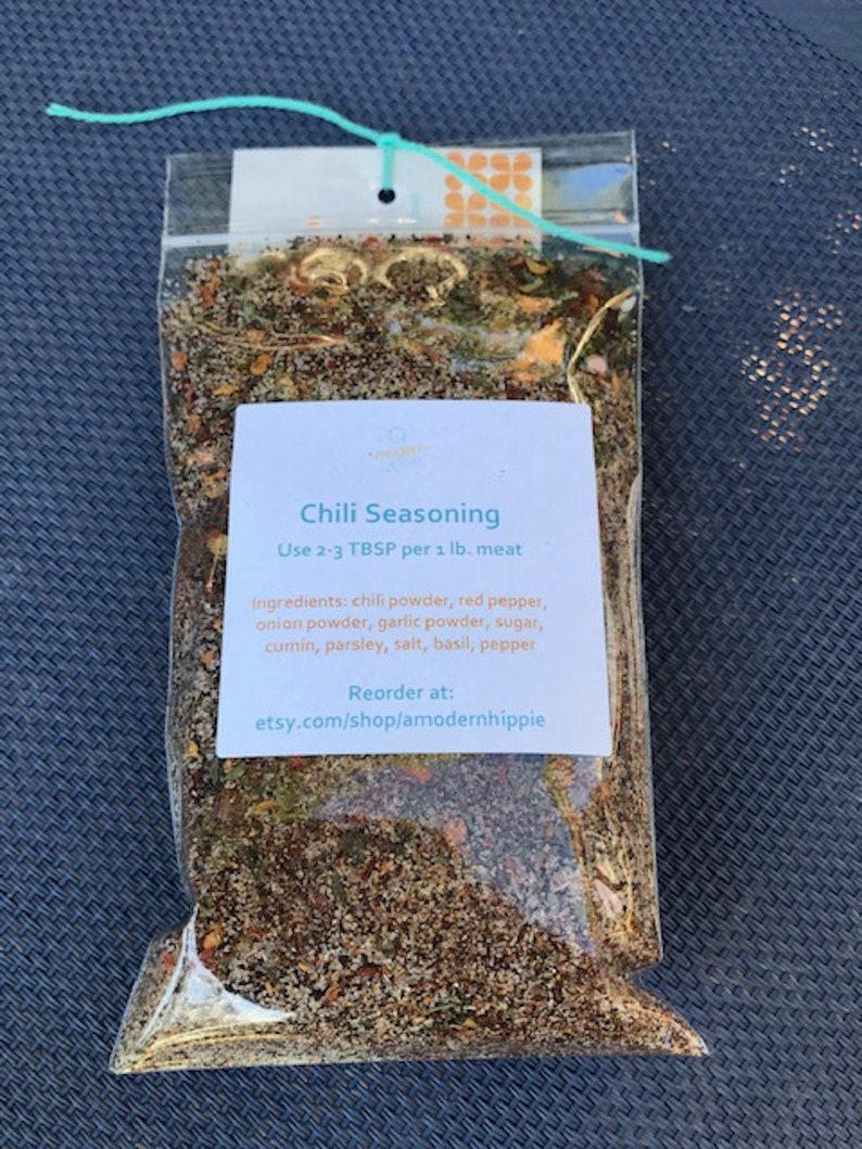 Chili Seasoning Packet | Etsy