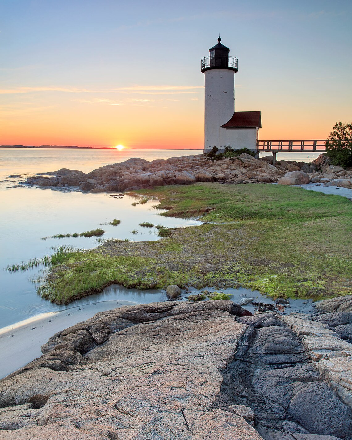 Large Vertical Lighthouse Wall Art Annisquam Lighthouse - Etsy