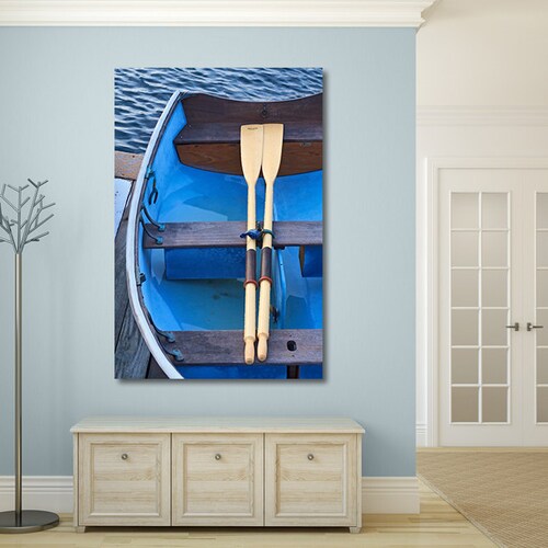 Large Art Nautical Decor Canvas Wall Art Boat Photography | Etsy