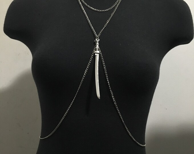 Cosplay Samurai Sword Katana Body Chain Japan - Etsy