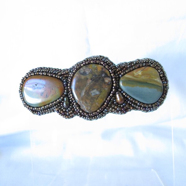 Seed Bead Barrette - Etsy