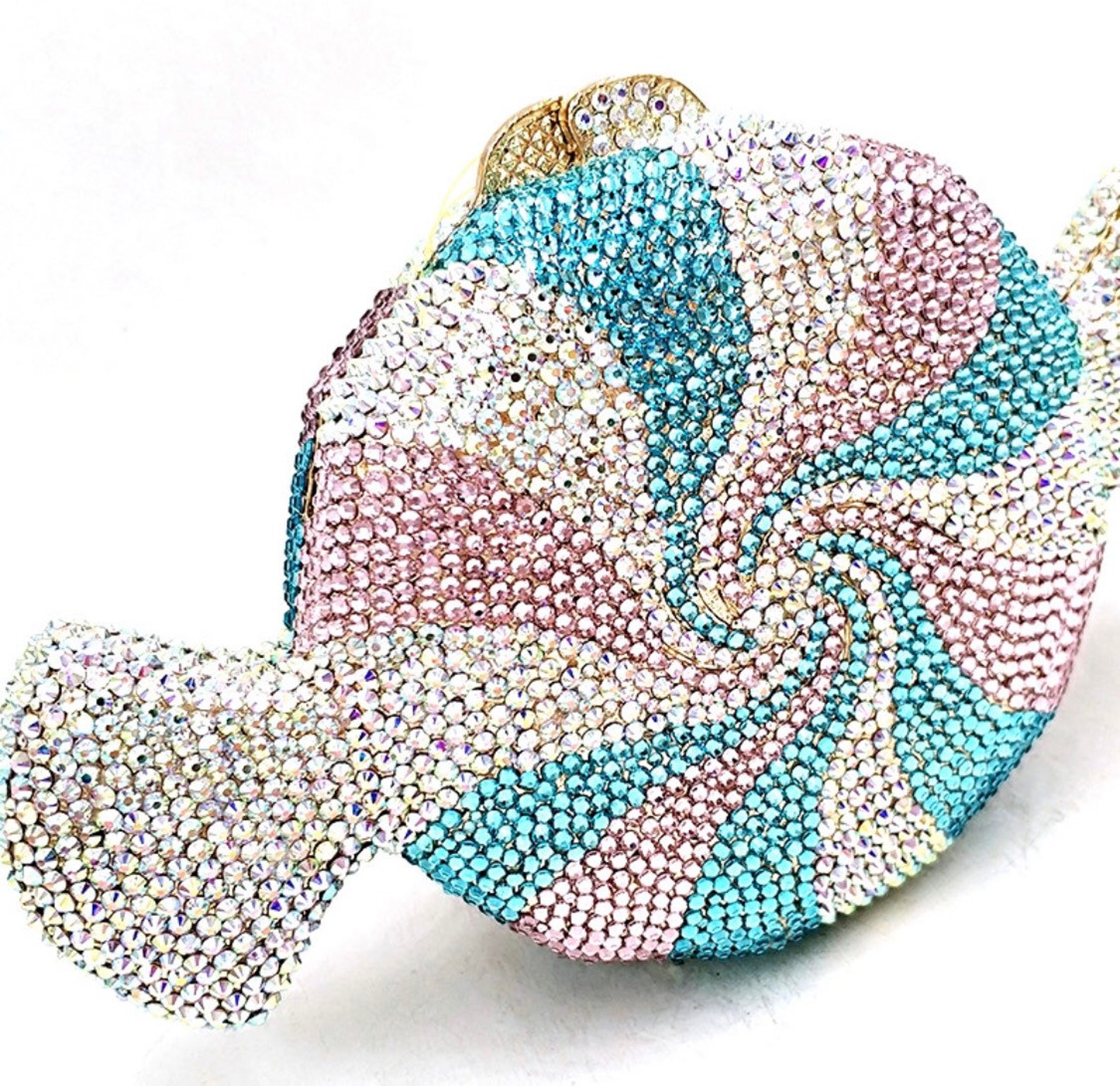 Retro and kitsch candy crystal clutch Soda flavor candy | Etsy