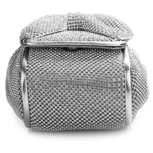 Crystal Rhinestones Net Bucket Tote Clutch Bag Vintage - Etsy