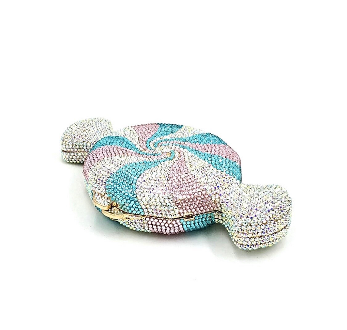 Retro and kitsch candy crystal clutch Soda flavor candy | Etsy