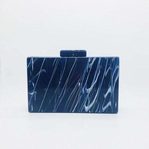 Shop Navy Blue Clutch Online - Etsy