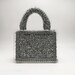 Glitter Grey Wool Woven on Transparent Acrylic Board Tote Bag - Etsy
