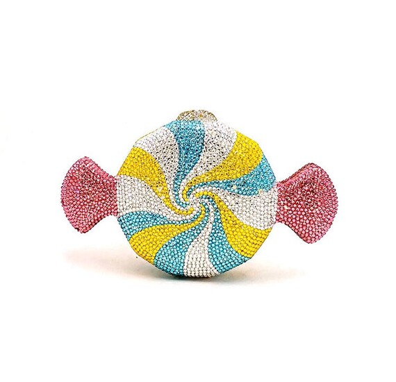 Retro and Kitsch Candy Crystal Clutch Lemon Flavor Candy - Etsy