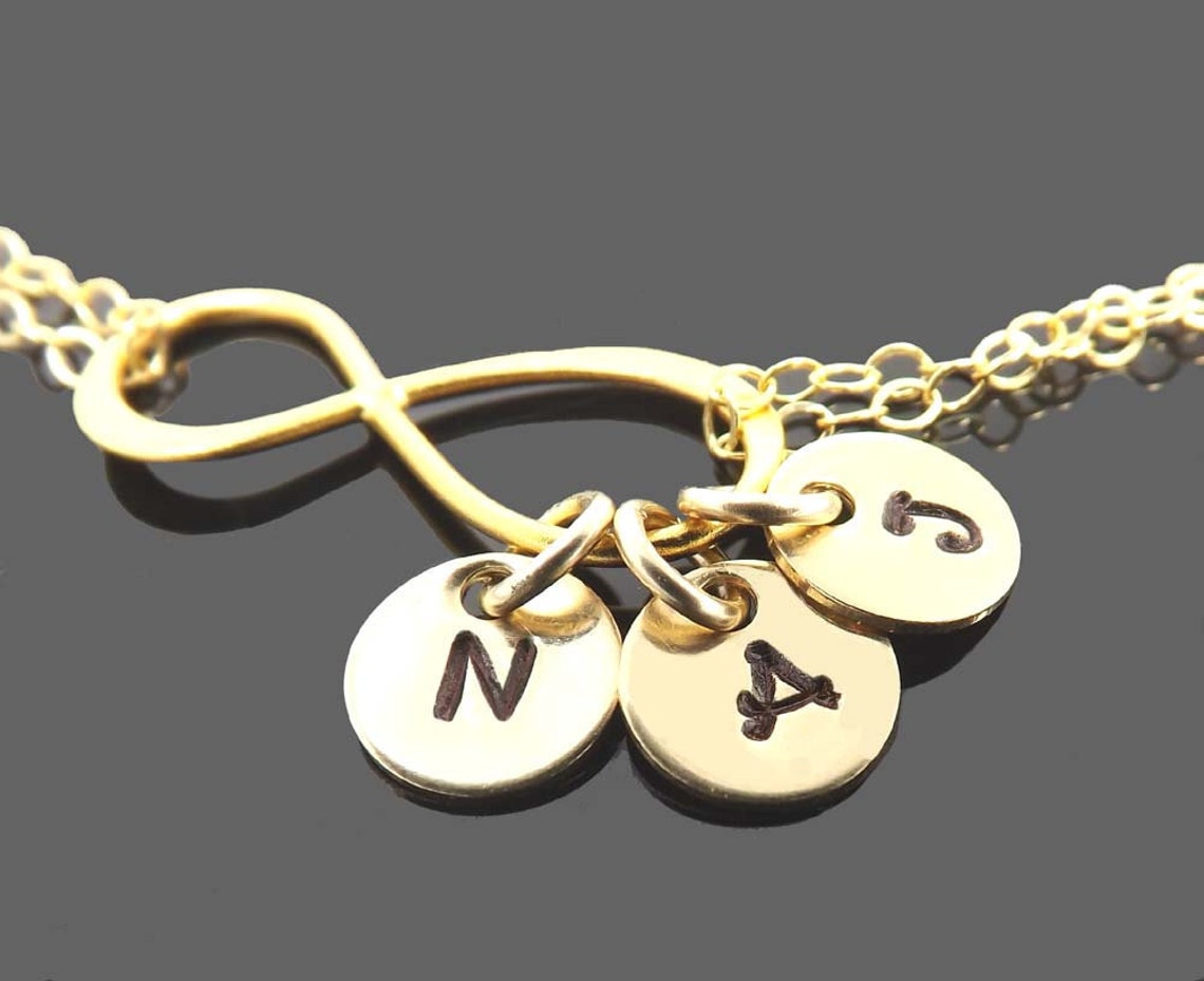 Gold Infinity Bracelet Gold Bracelet Infinity Bracelet Gold - Etsy