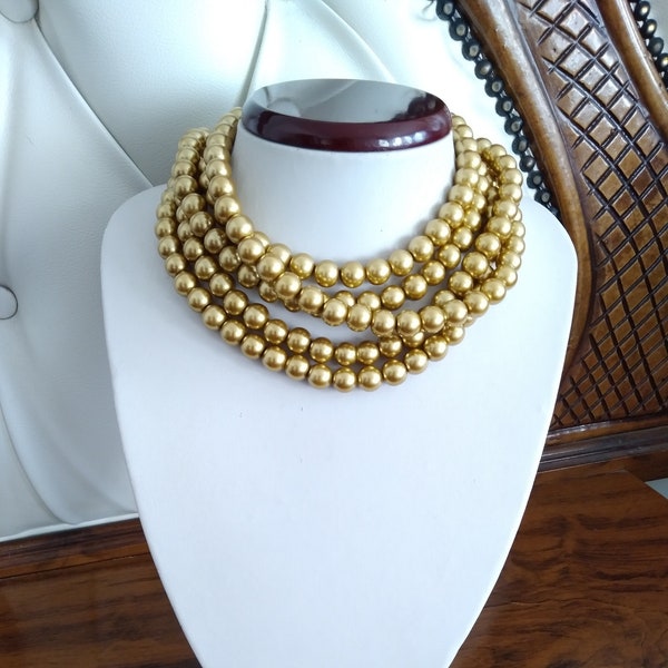 Chunky Gold Necklace - Etsy