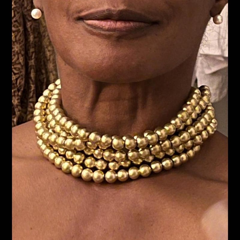 Chunky Gold Necklace - Etsy