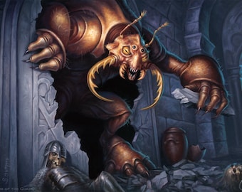 Storm Sphere Dungeons & Dragons Art Print by Scott Murphy | Etsy