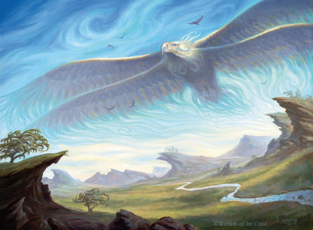 Aetherstorm Roc Print of Magic Illustration by Scott Murphy - Etsy