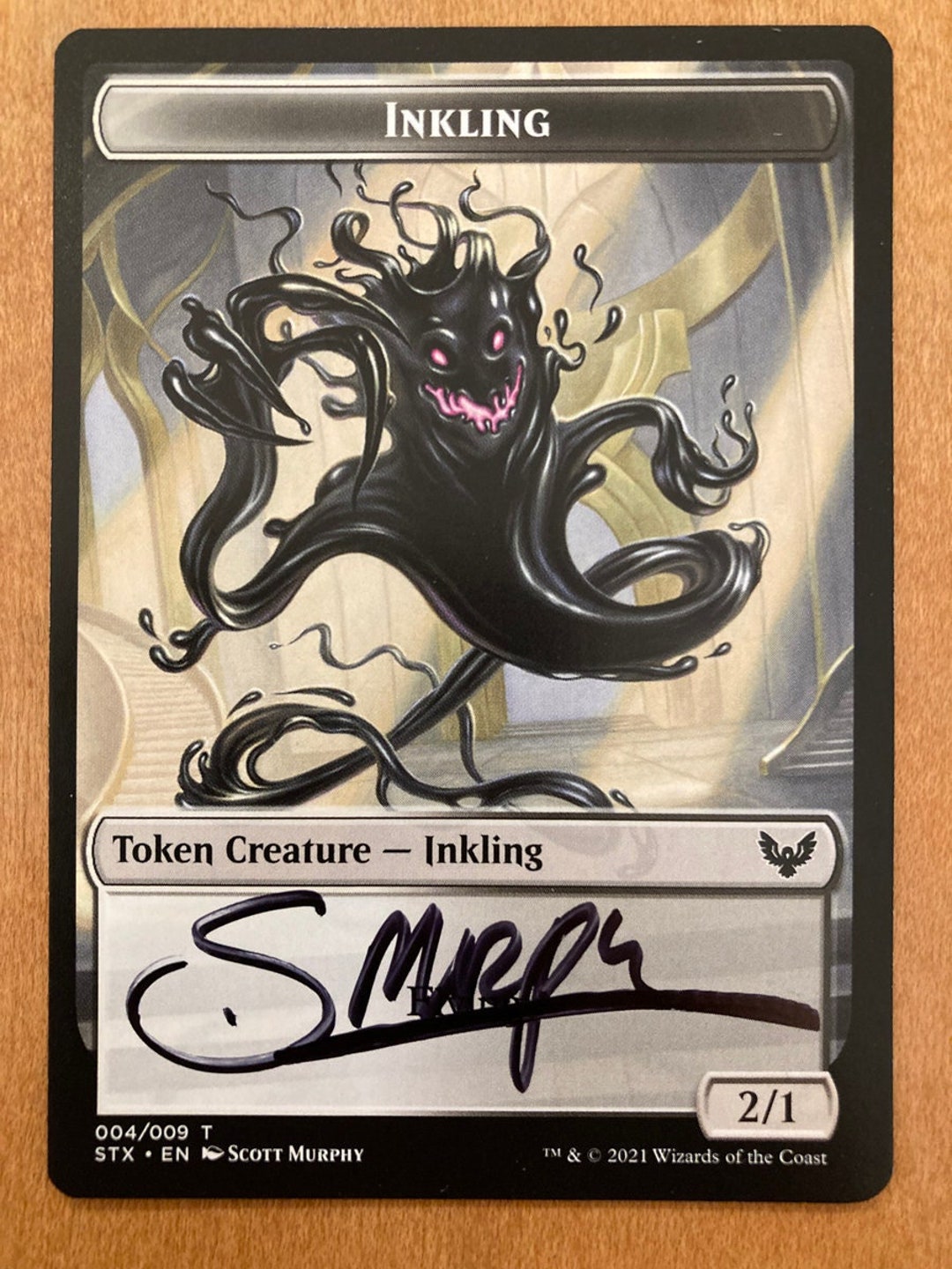 Inkling Token, Limited Edition Magic the Gathering Artist Proof Card ...
