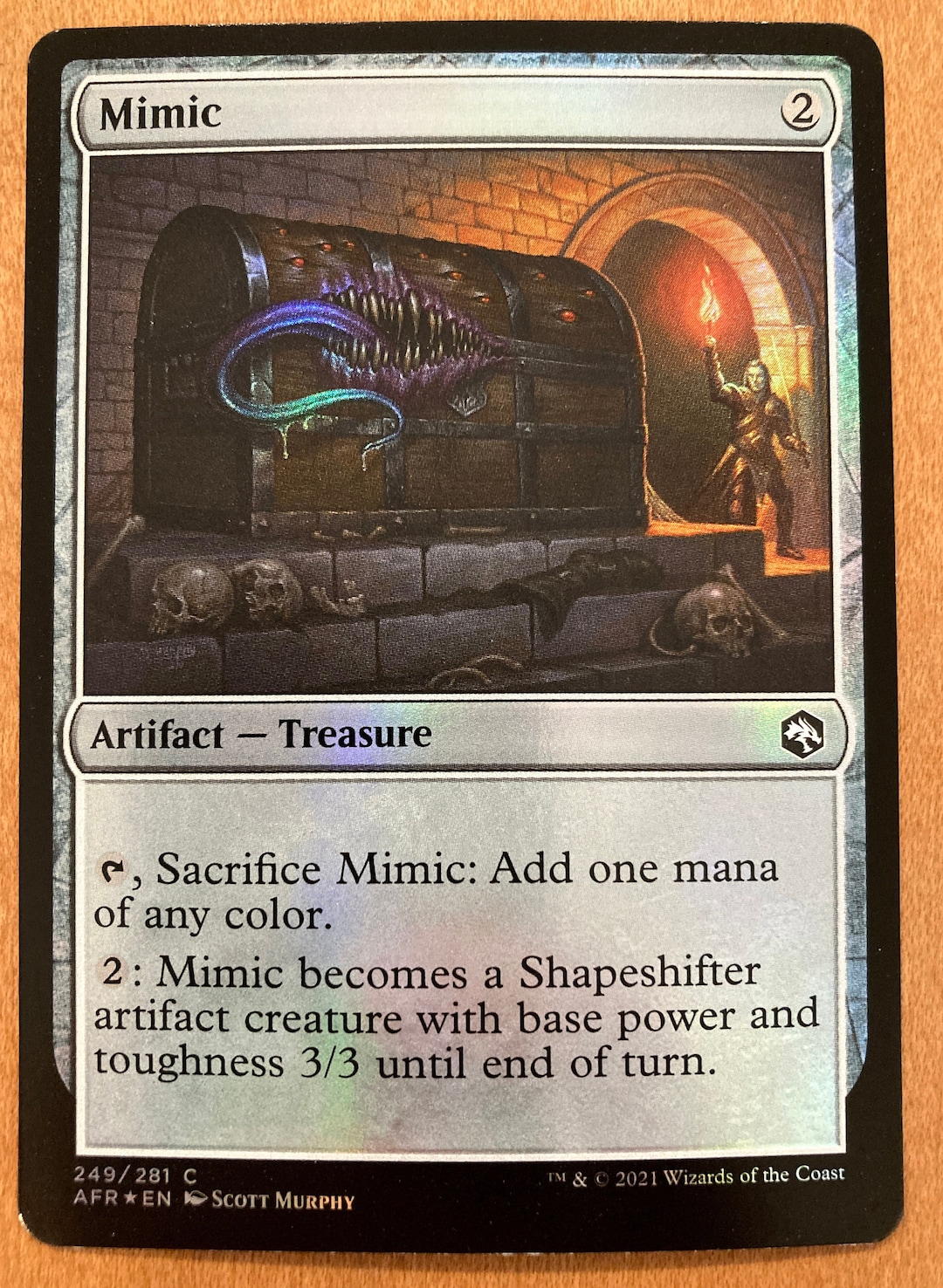 Mimic, FOIL, Limited Edition Magic the Gathering Artist Proof Card, by ...
