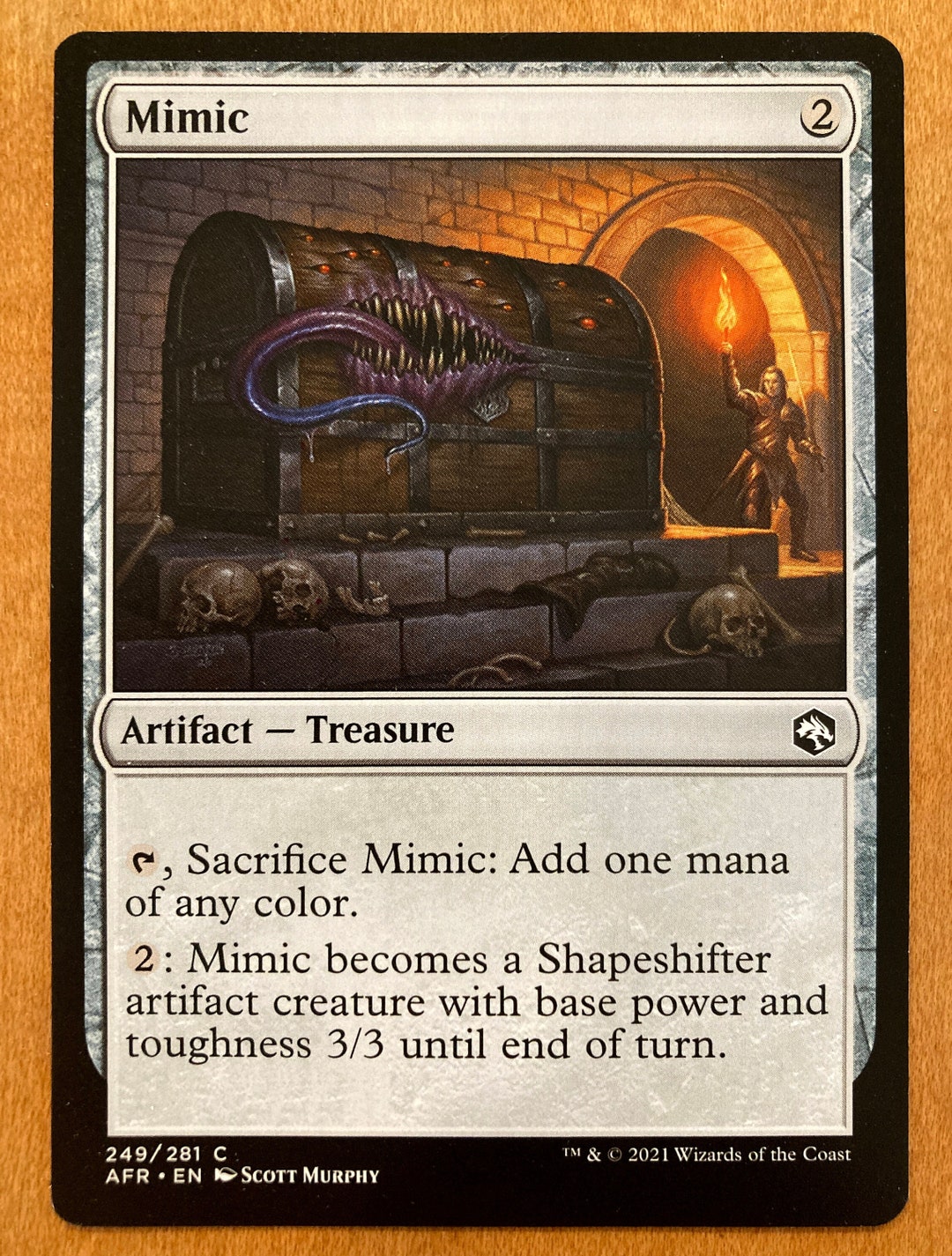 Mimic, Limited Edition Magic the Gathering Artist Proof Card, by Scott ...