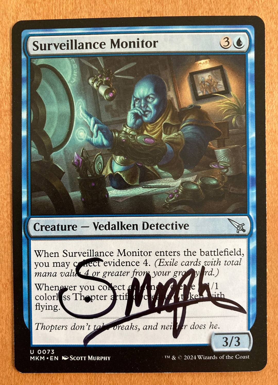 Surveillance Monitor, Limited Edition MTG Artist Proof, by Scott Murphy ...