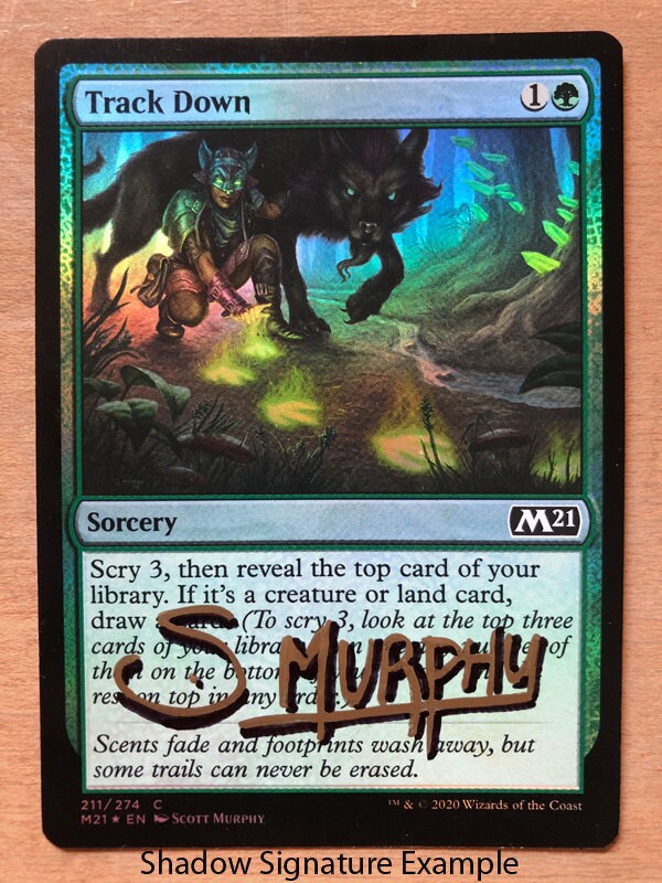 Dark Deal Edición Limitada Magic The Gathering Artist Proof | Etsy