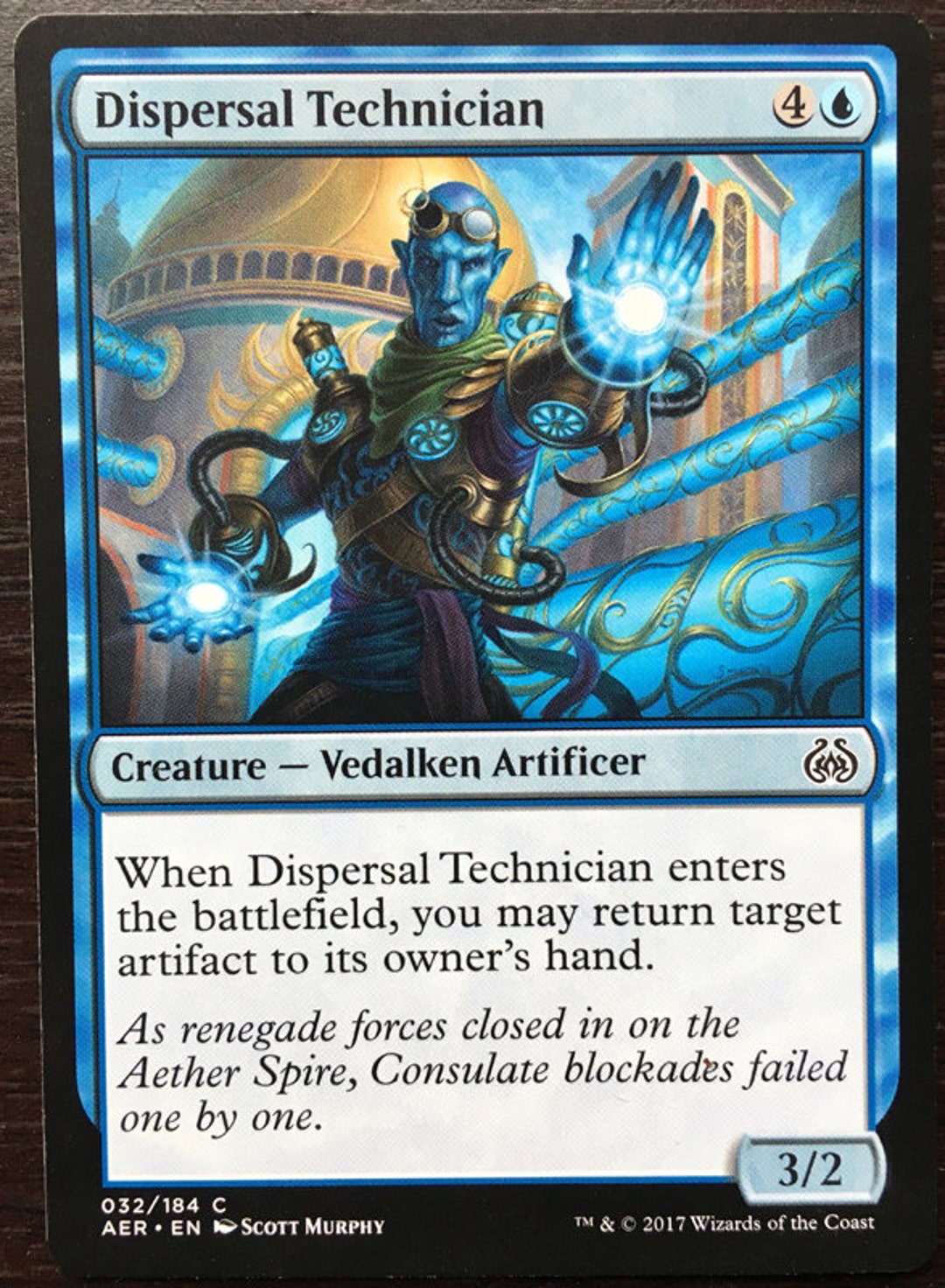 Dispersal Technician, Limited Edition MTG Artist Proof, by Scott Murphy ...