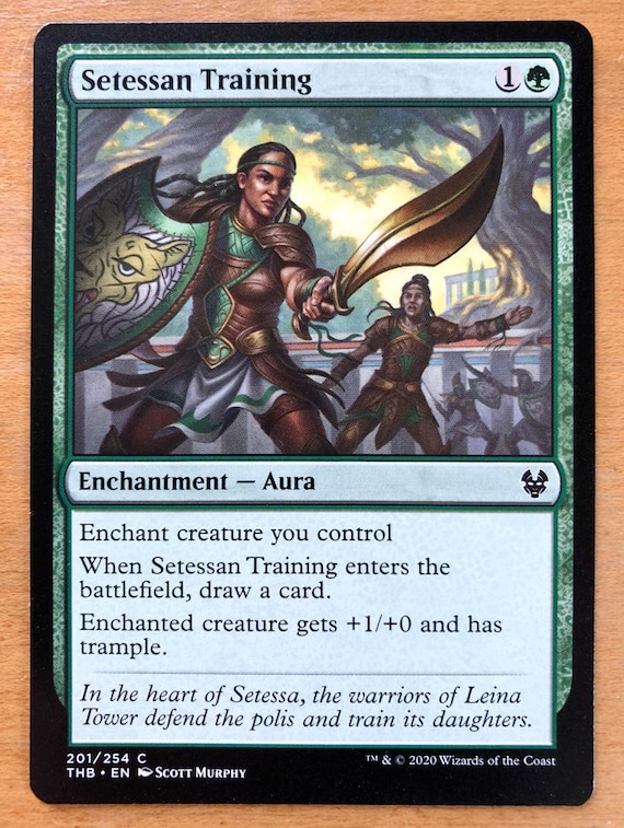 Setessan Training Limited Edition Magic the Gathering Artist | Etsy