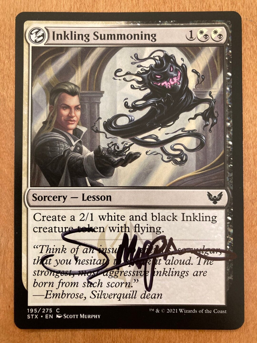 Inkling Summoning, Limited Edition Magic the Gathering Artist Proof ...