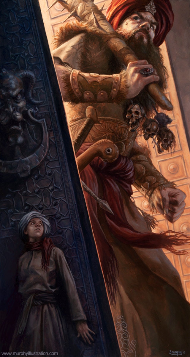 Badru and the Giant Print - Etsy