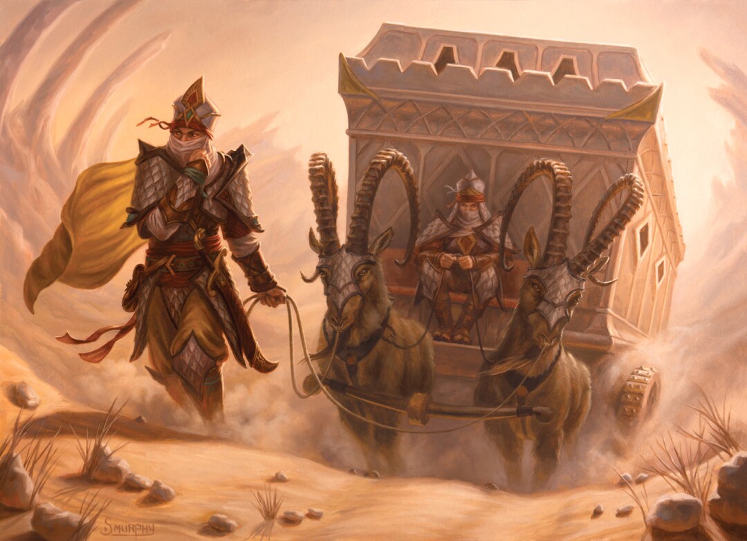 Salt Road Patrol Print of Magic: the Gathering Illustration - Etsy