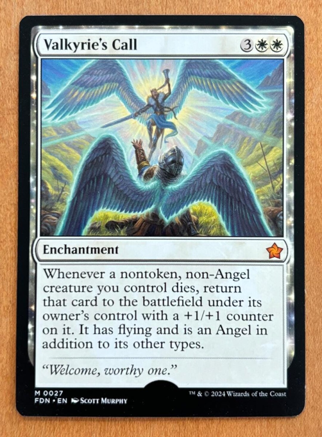 Valkyrie's Call, Limited Edition Magic the Gathering Artist Proof Card ...