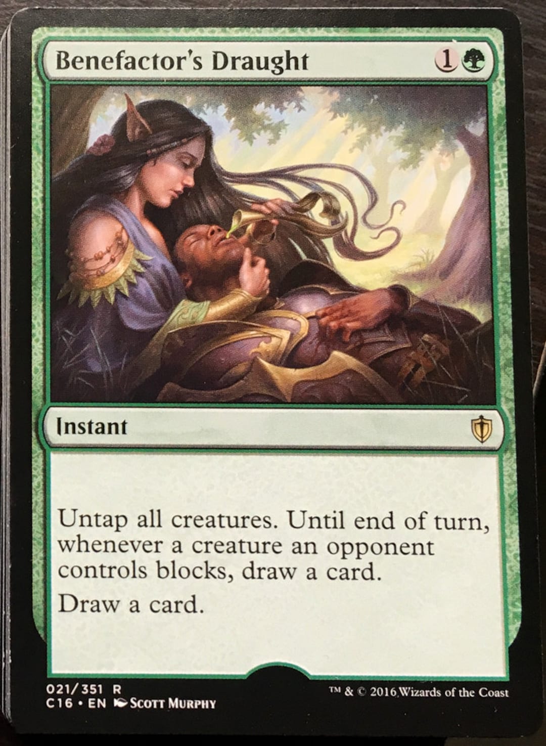 Benefactor's Draught, Limited Edition MTG Artist Proof, by Scott Murphy ...