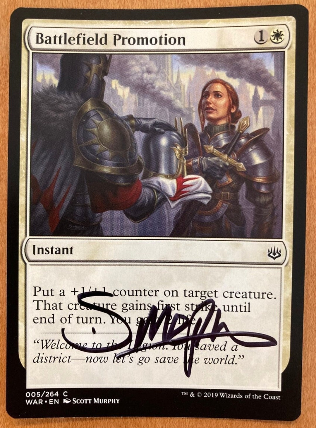 Battlefield Promotion, Limited Edition MTG Artist Proof, by Scott ...