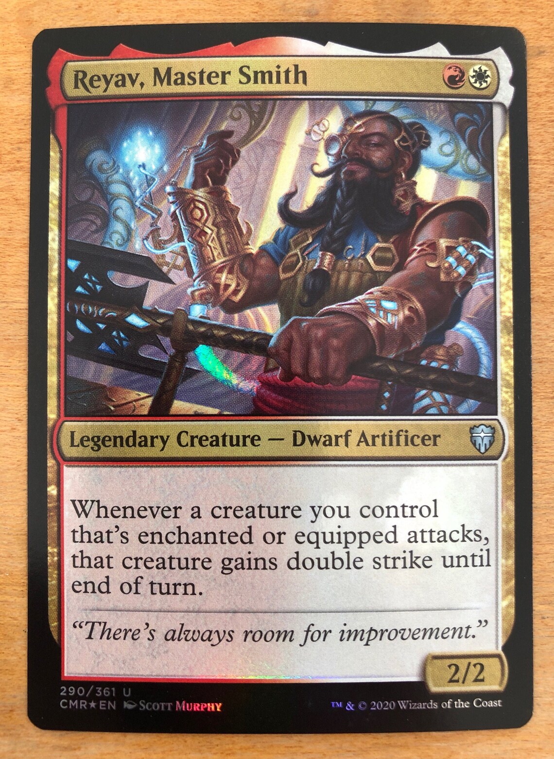Reyav Master Smith FOIL Limited Edition Magic the Gathering - Etsy