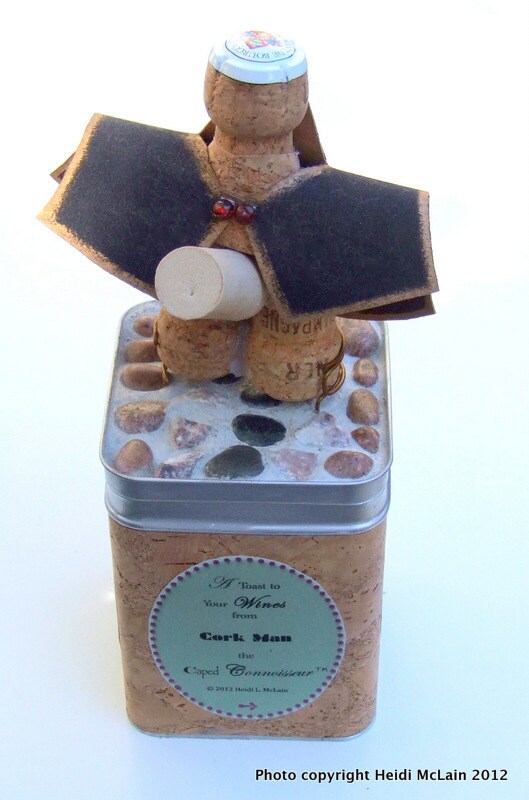 Mature-cork Figurine--cork Man: the Caped Connoisseur (tm) Deluxe ...