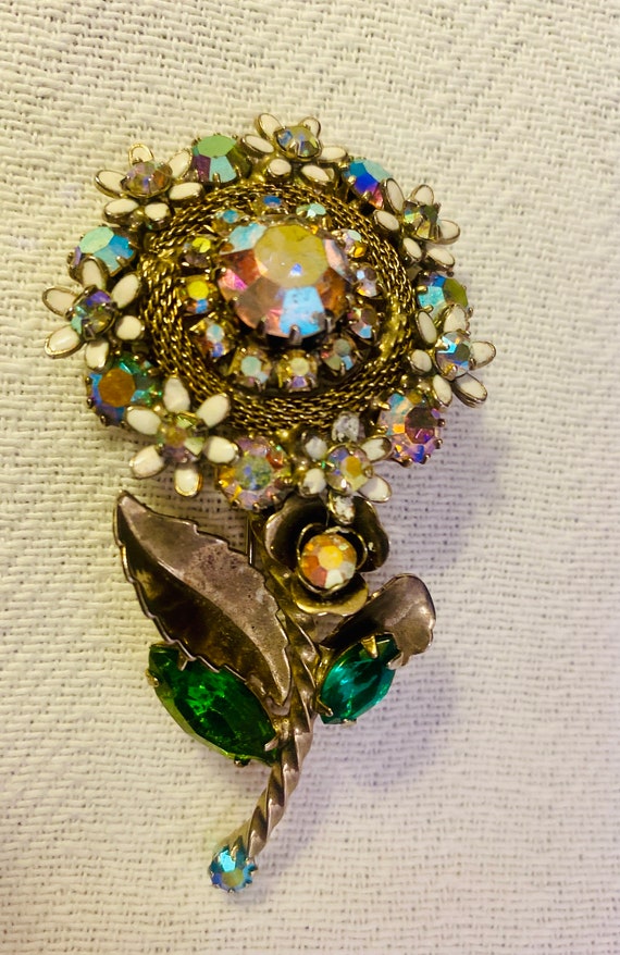 Vintage emerald green aurora - Gem