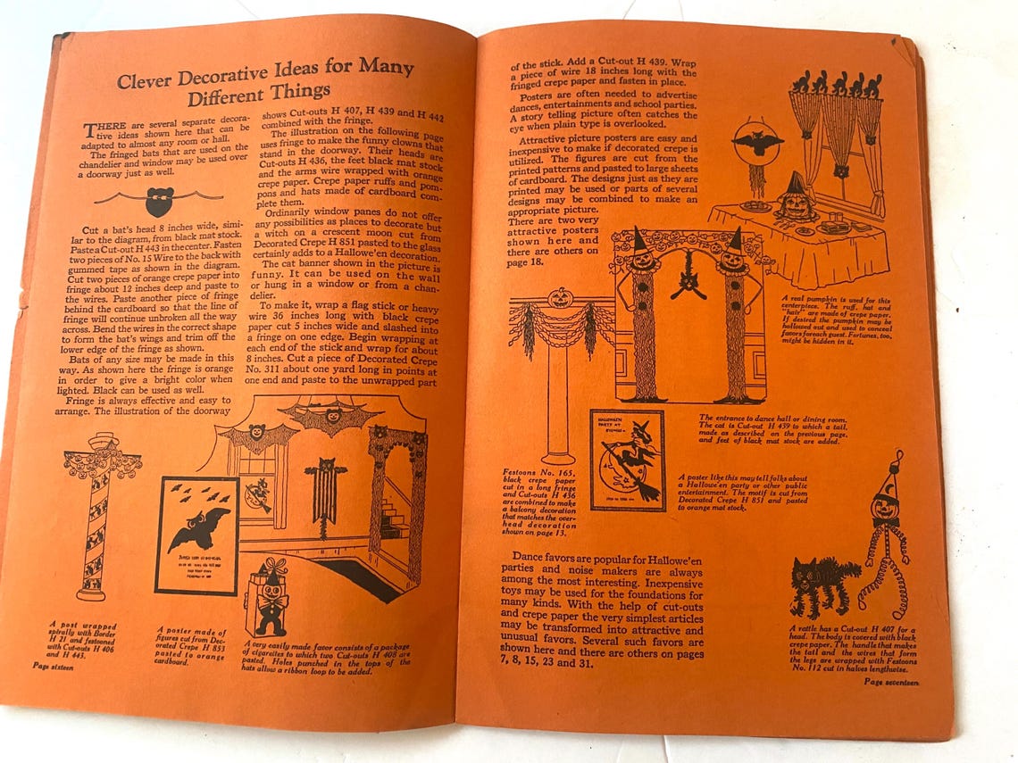 1926 Denison Boogie Book Original Not a Copy Full of Decorating ...