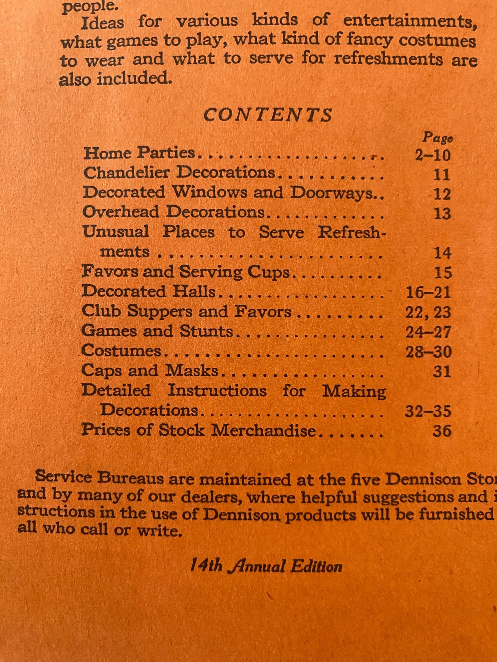 1926 Denison Boogie Book Original Not a Copy Full of Decorating ...