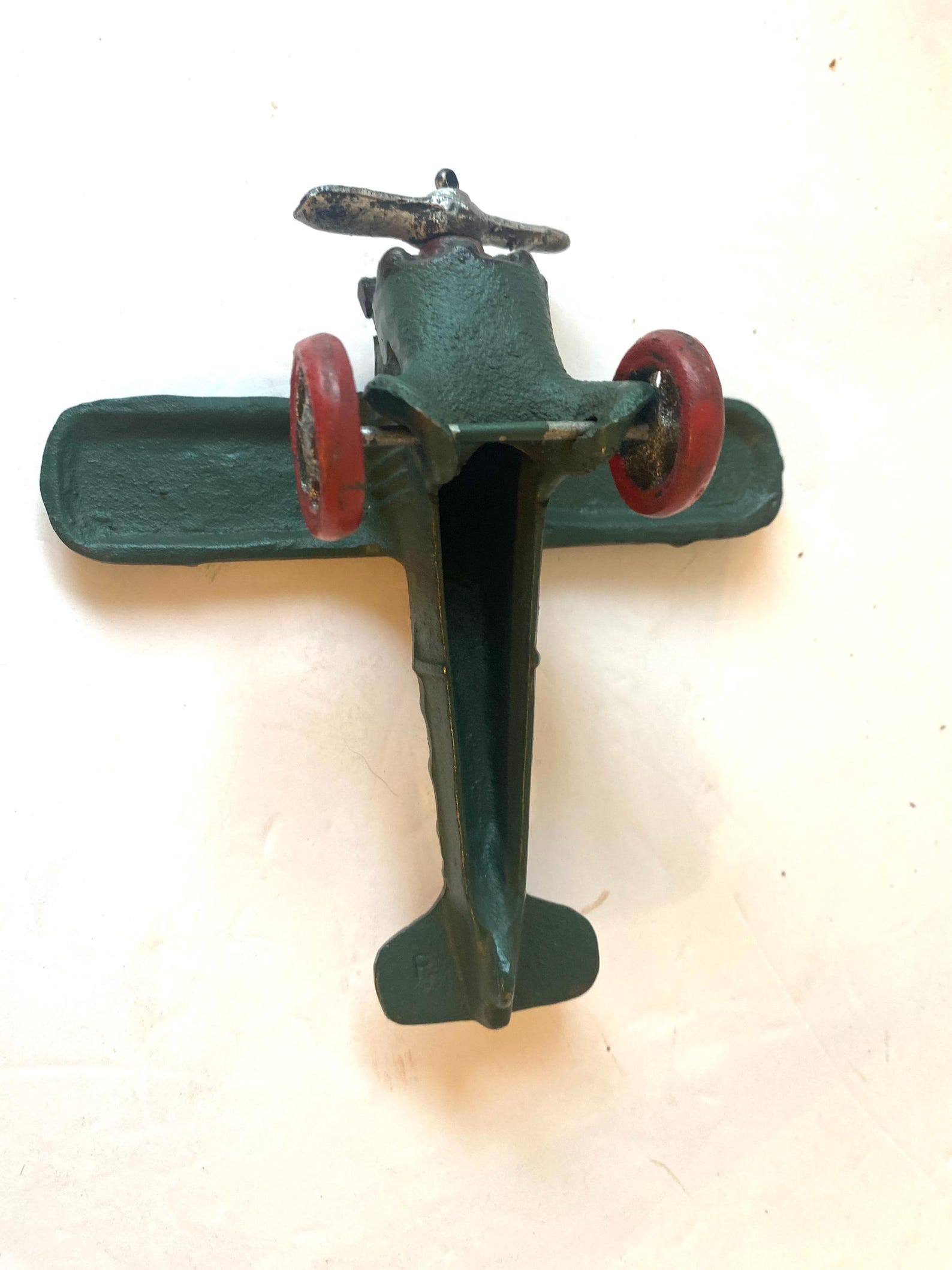 Cast Iron Red Baron Airplane Boyds Bears Movable Propeller - Etsy