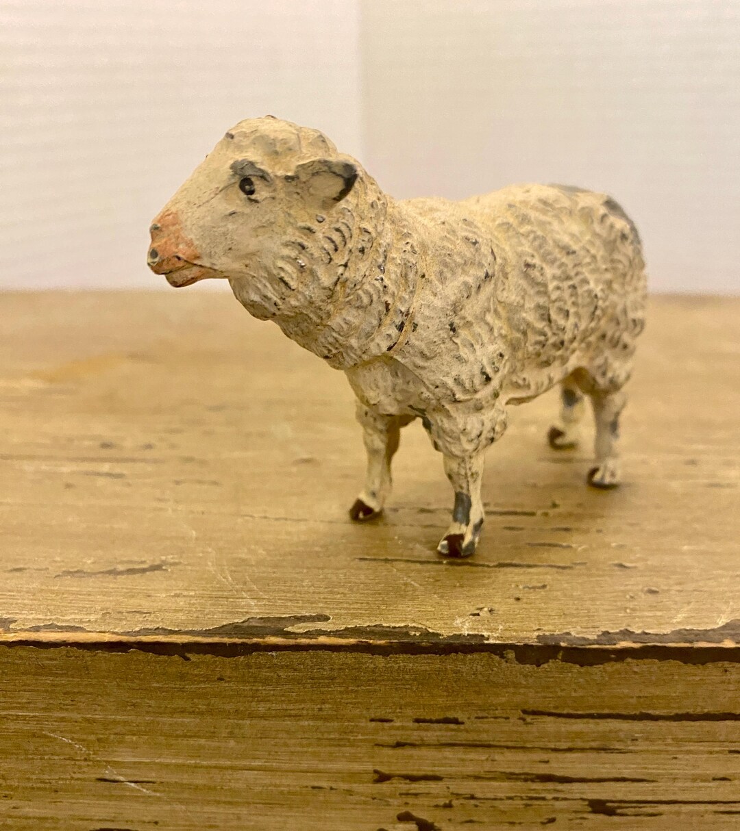 Sheep Cast Made in Germany Cast Iron, Metal Vintage Miniature Animal ...