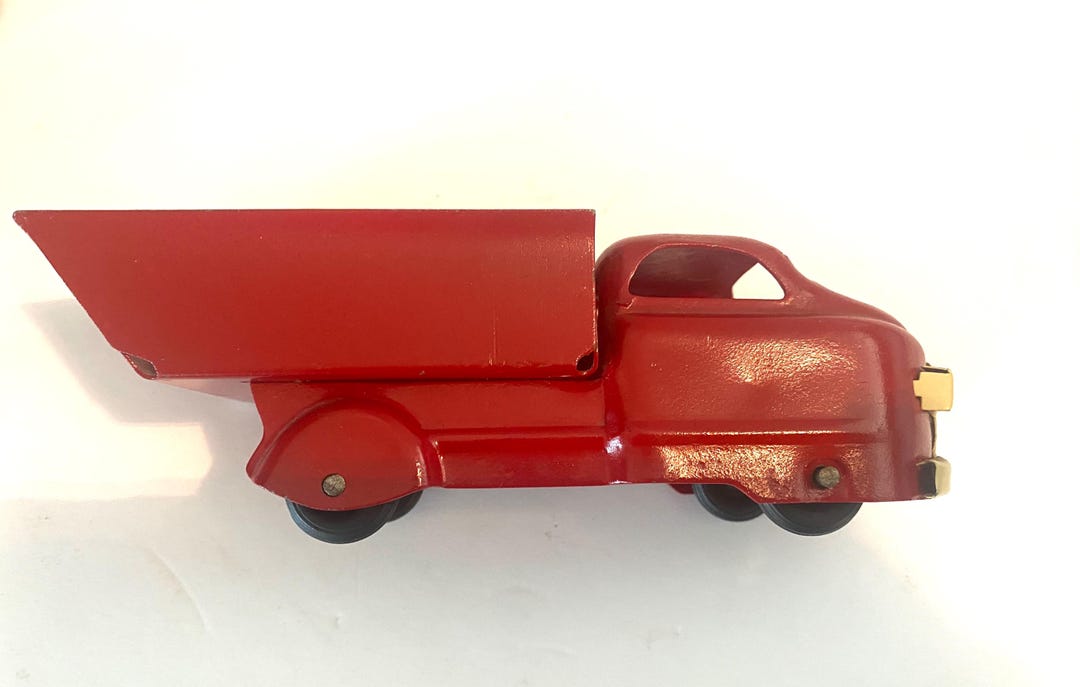 Vintage Red Toy Truck Wyandotte Toys or Marks Pressed Steel Restored - Etsy