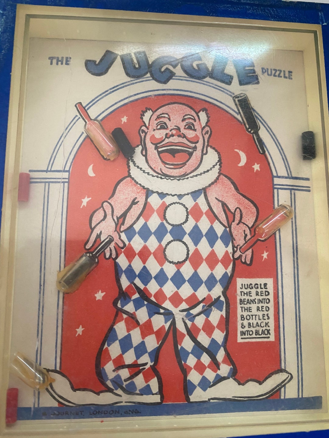Vintage Juggle Puzzle Game / Vintage Hand Held Toy - Etsy