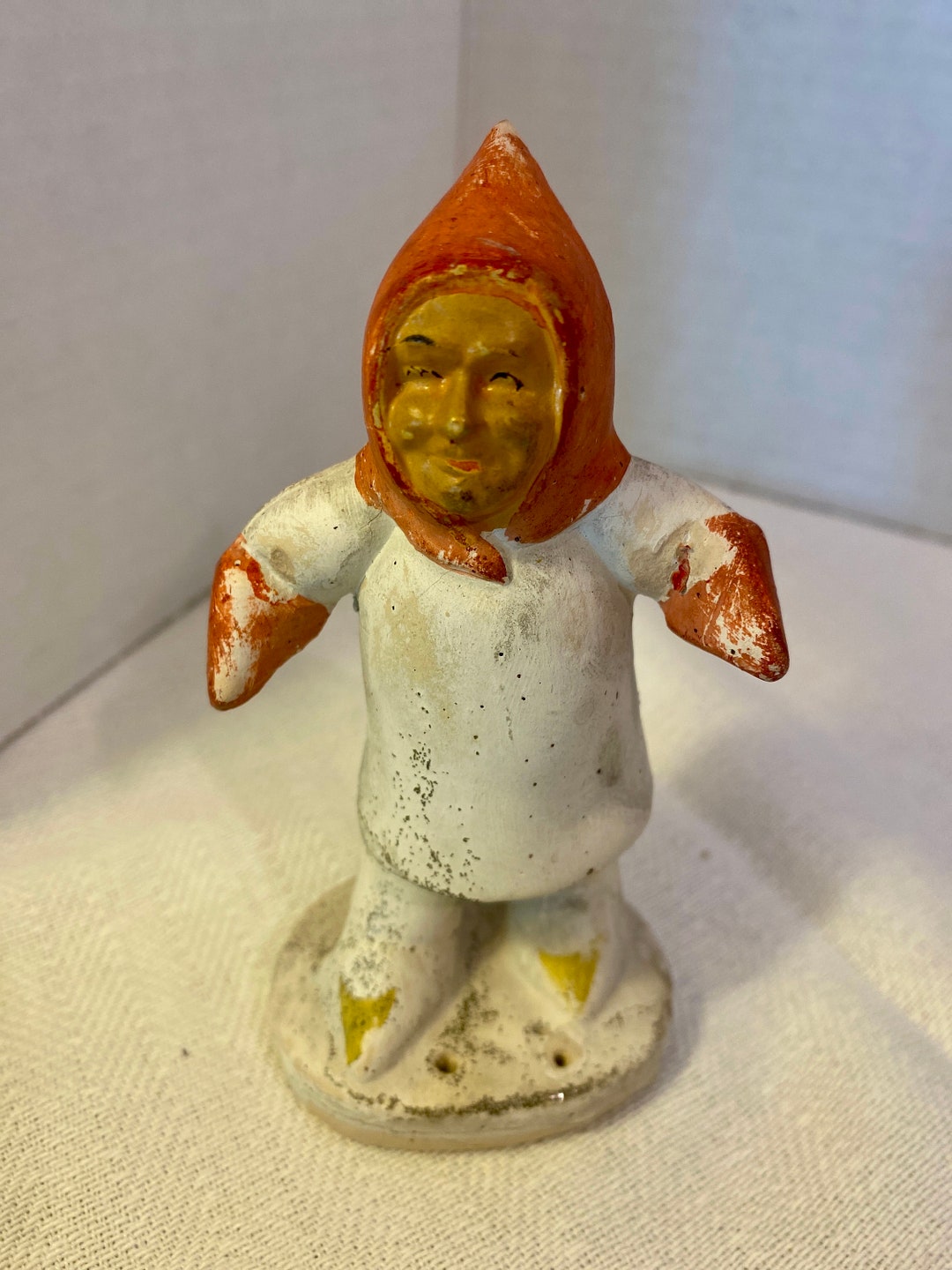 Vintage Japan Paper Mache Spooky Figure Ghoul Christmas Spooky Elf - Etsy
