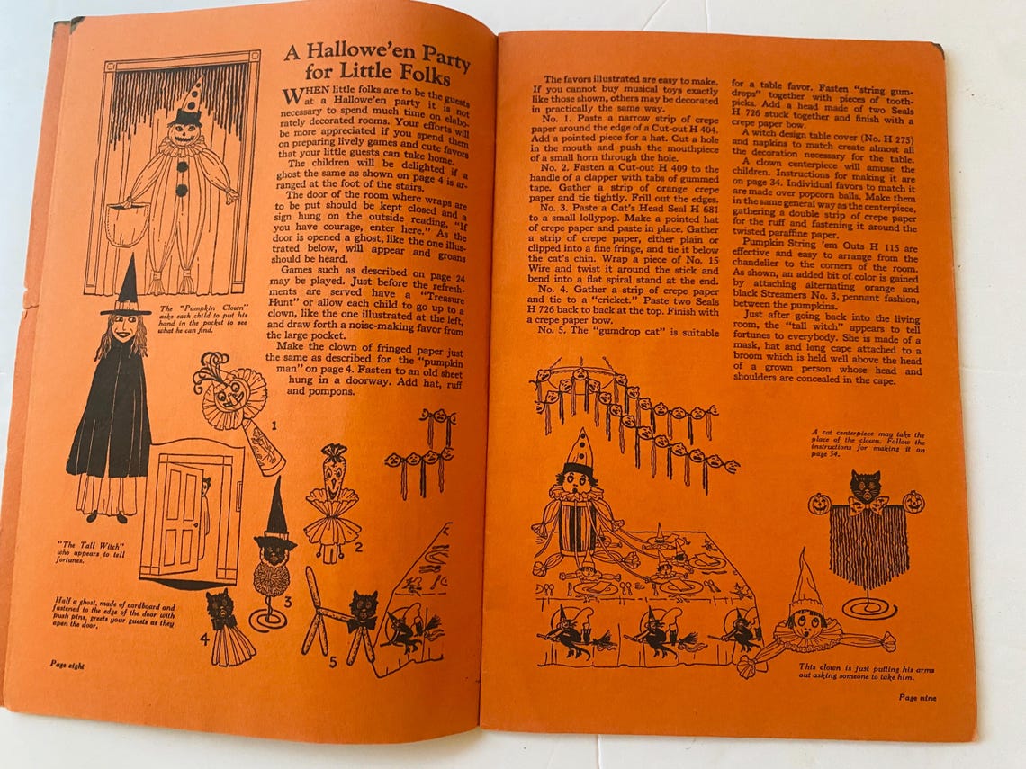 1926 Denison Boogie Book Original Not a Copy Full of Decorating ...
