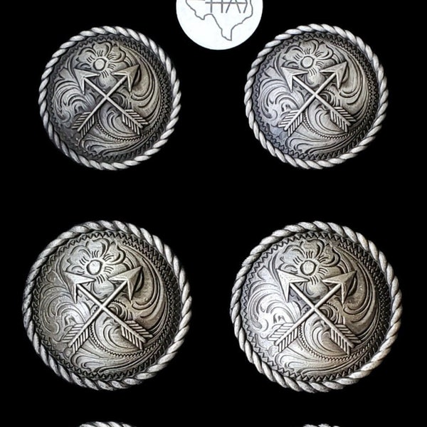Saddle Conchos - Etsy