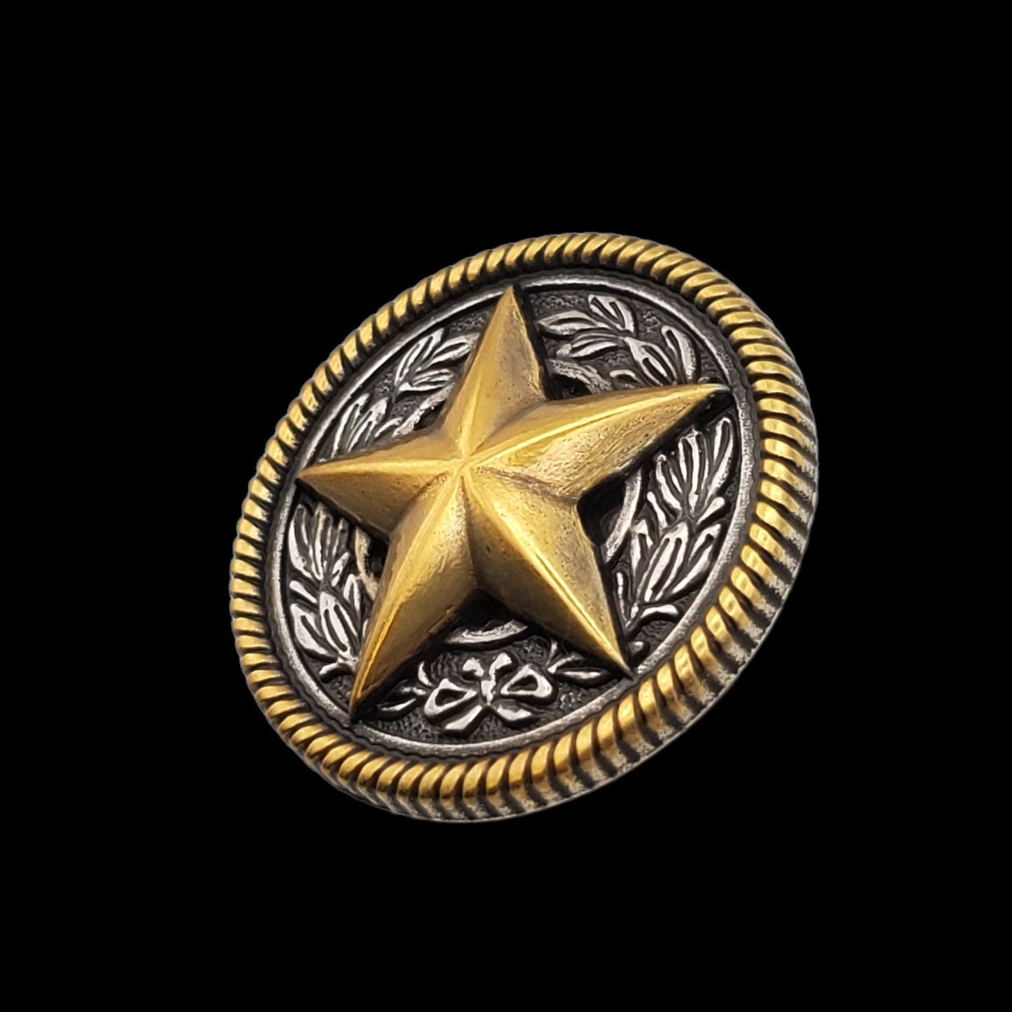 1-1/4" Texhas' Capital Star HRSPGP Screw-back Concho - Etsy