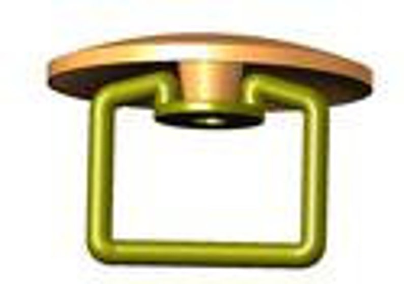 Concho Loop Adapter (2) for Scarf Slides and Bridle Loops - Etsy