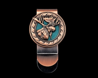 Moose Money Clip - Etsy