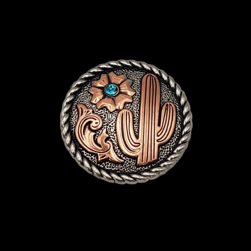 1-1/4 Saguaro Blossom Screw Back Concho - Etsy