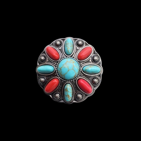 Screw Back Concho - Etsy