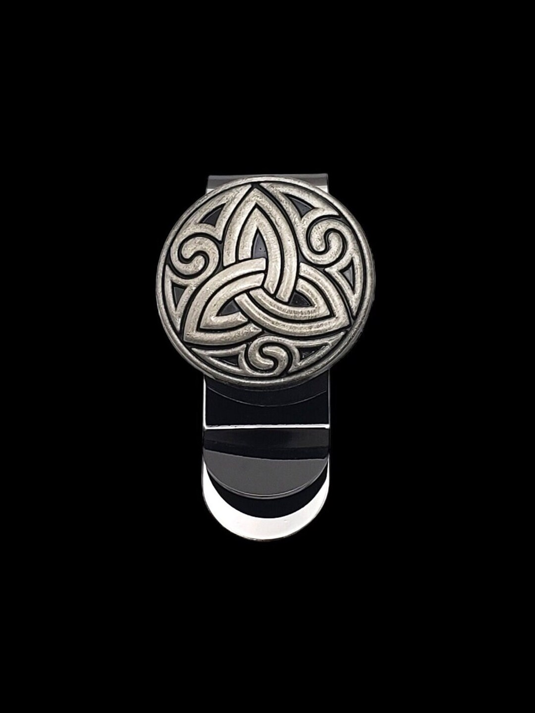 Trinity Knot Gun Metal Money Clip - Etsy
